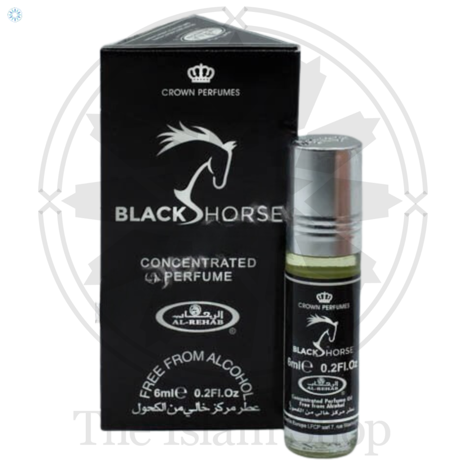 Perfumes › Crown Perfumes › Black Horse Roll On [6ml Perfume Oil Ittar ...